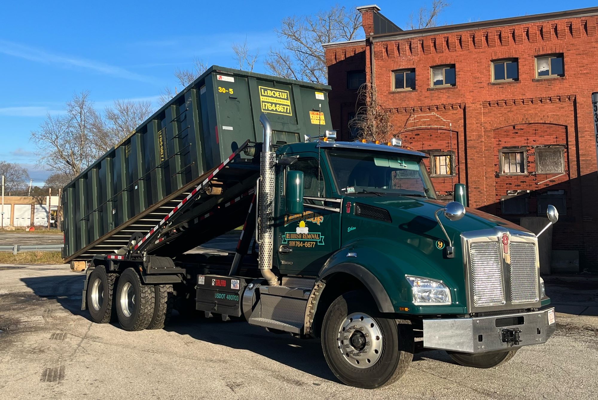 Dumpster Rentals - Residential, Commercial & Industrial Sizes - LeBoeuf ...